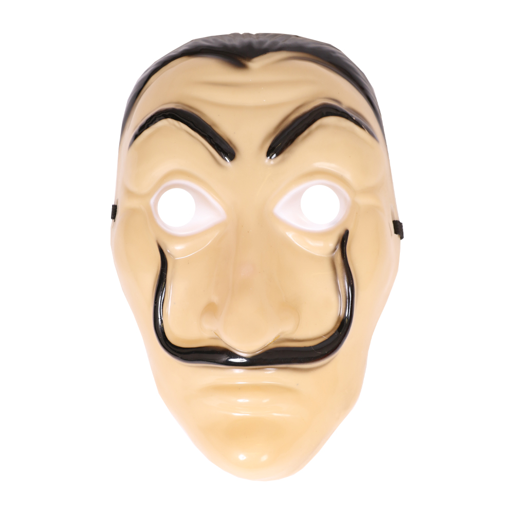 SALVADOR DALI MASK PACKS ARTIST HEIST HALLOWEEN ACCESSORY FANCY DRESS ...