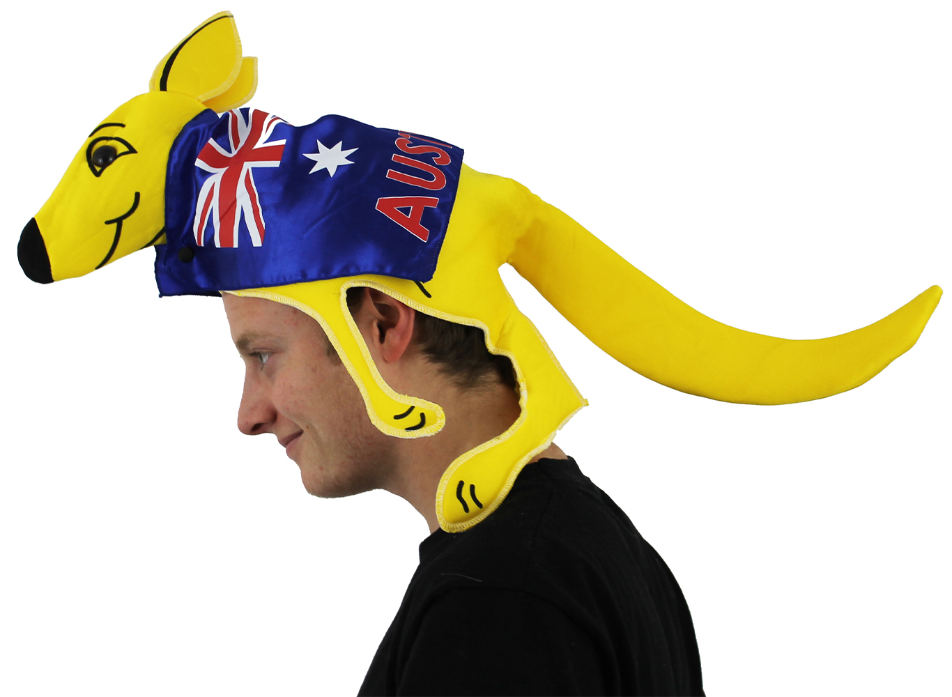 KANGAROO HAT AUSTRALIA SUPPORTERS AUSTRALIAN SPORTS RUGBY FOOTBALL ...